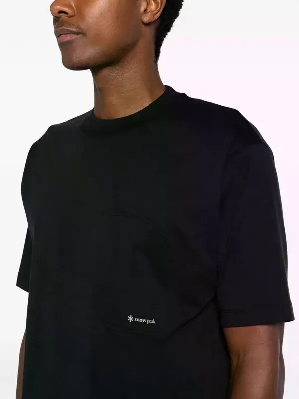 SNOW PEAK Logo Print T-shirt