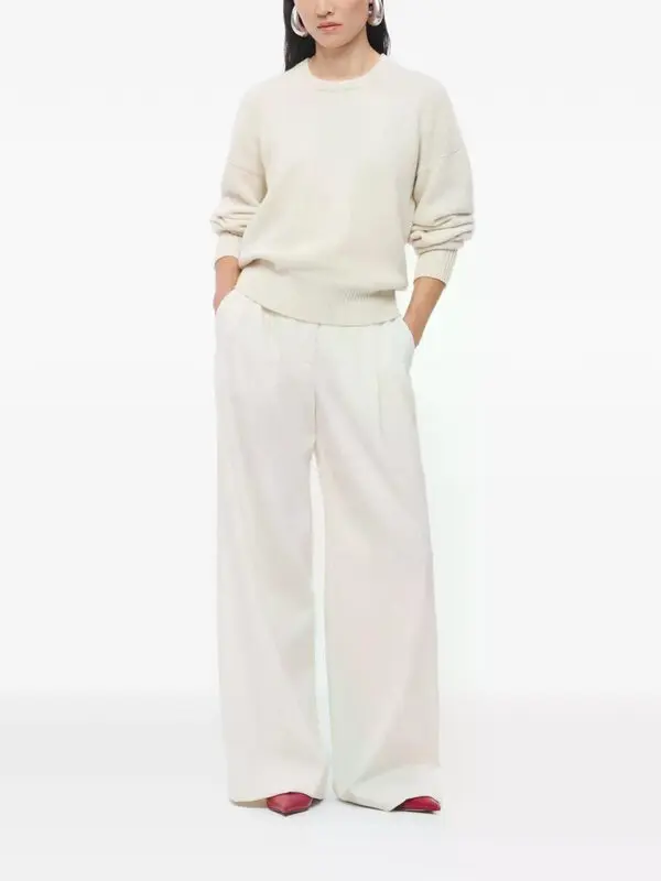 Another Tomorrow Cashmere Knit Sweater