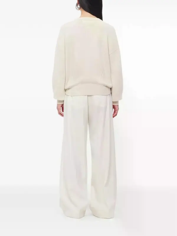 Another Tomorrow Cashmere Knit Sweater