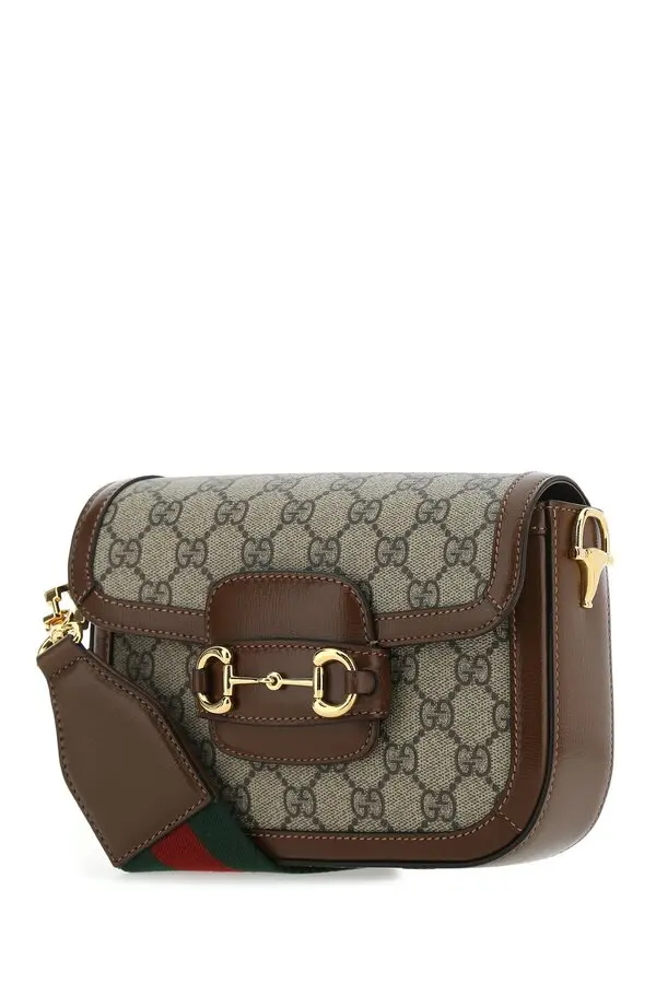 Gucci Gg Supreme Mini Horsebit 1955 Crossbody Bag