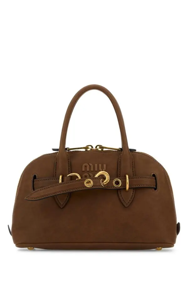 Miu Miu Leather Aventure Handbag
