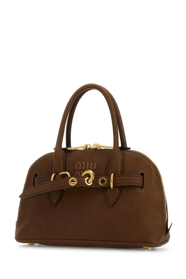 Miu Miu Leather Aventure Handbag