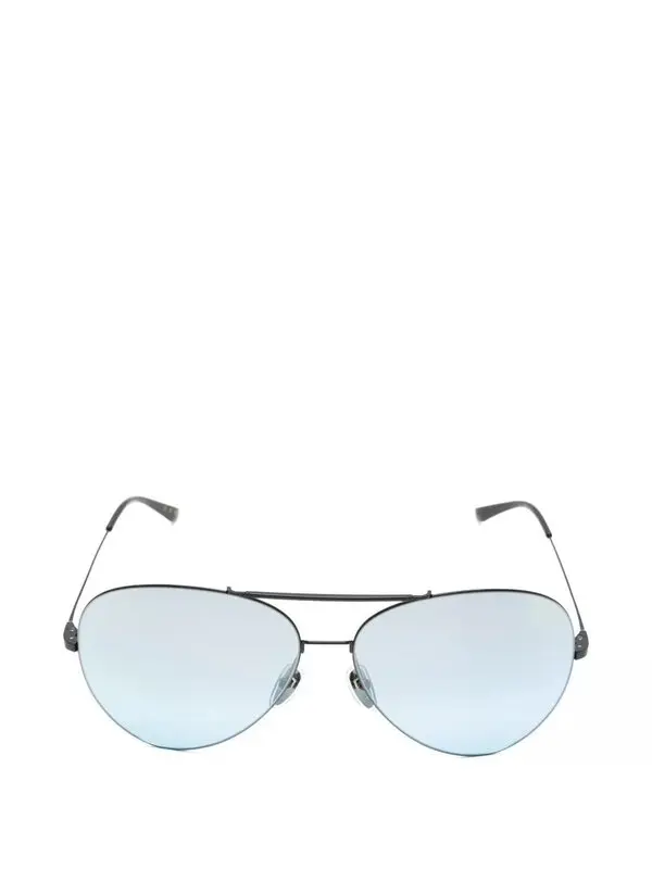 Gucci Double-bridge Pilot Sunglasses