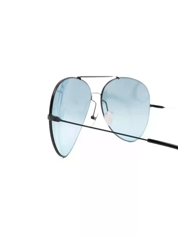 Gucci Double-bridge Pilot Sunglasses