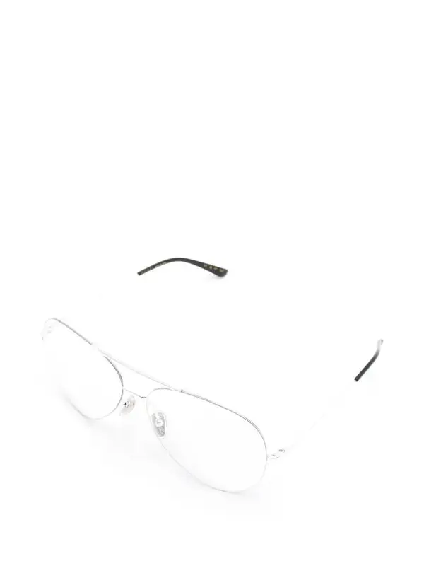Gucci Double-bridge Pilot-frame Sunglasses