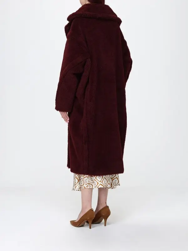 Max Mara Fur Coat - Red