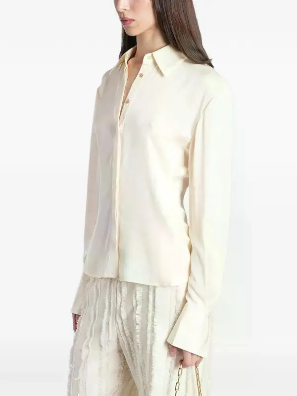 Cult Gaia Cynara" Button-up Long-sleeved Shirt