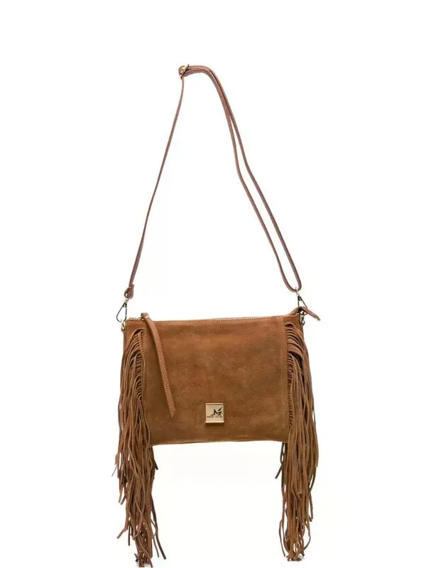 MARC ELLIS Calira Fringed Cross Body Bag - Brown