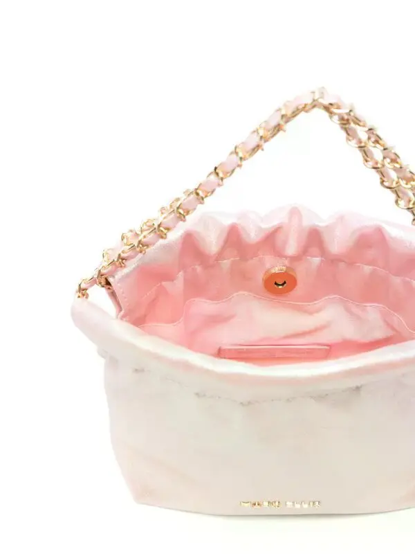 MARC ELLIS Ava Pearl Chain-link Tote Bag