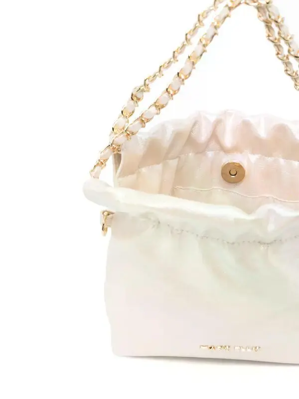 MARC ELLIS Ava Pearl Chain-link Shoulder Bag