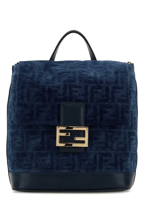 Fendi Velvet Backpack