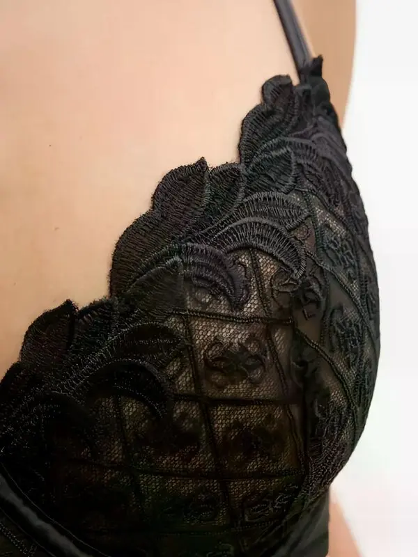 Guess Lace-embroidered Underwired Bra
