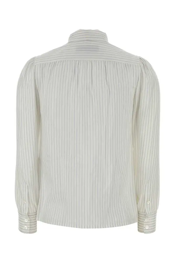 Gucci Embroidered Silk Shirt - Multicolor