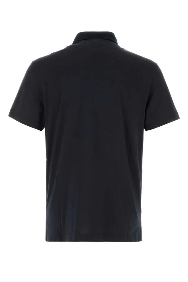 Gucci Black Cotton Polo Shirt