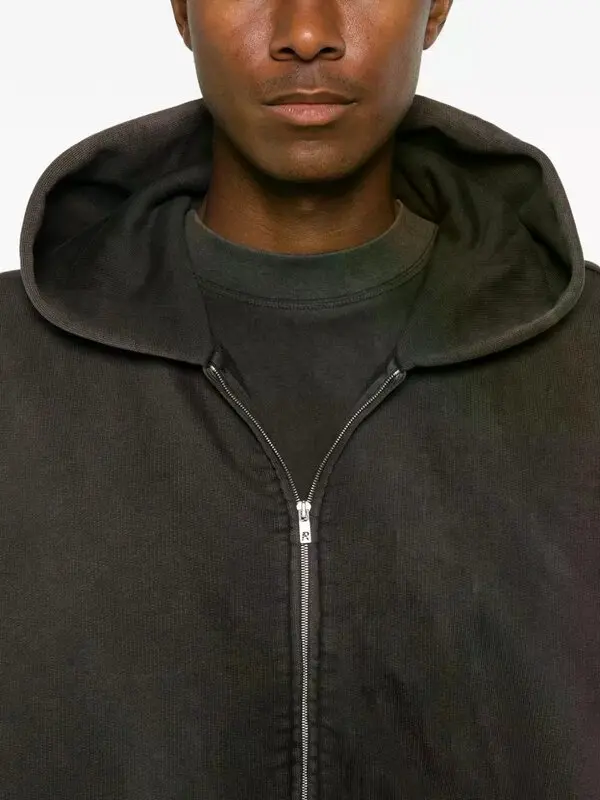 REPRESENT Initial Zip-up Cotton Hoodie