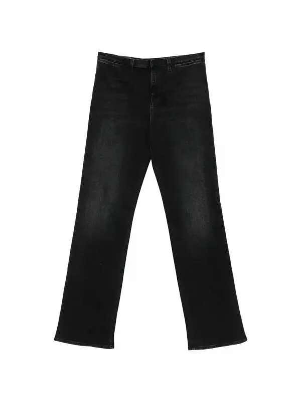 Gucci Web Stripe Wide-leg Jeans