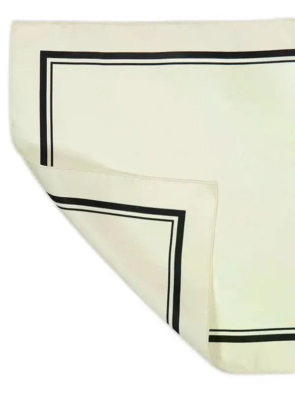 TOM FORD Silk Frame Pocket Square