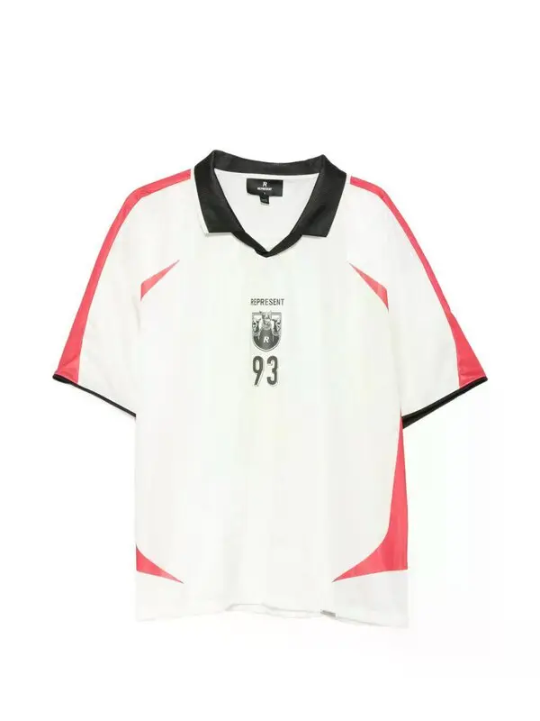 REPRESENT Spike Graphic-print T-shirt - White