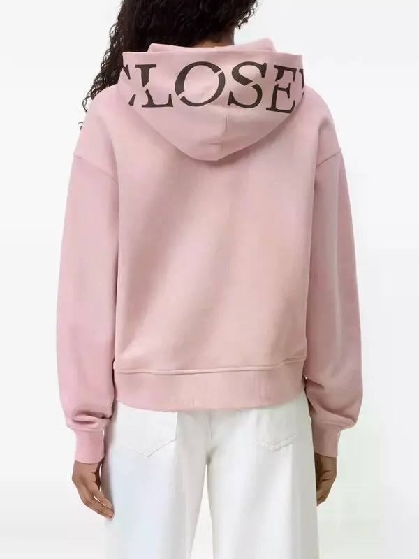 Closed Logo Print Cotton Hoodie