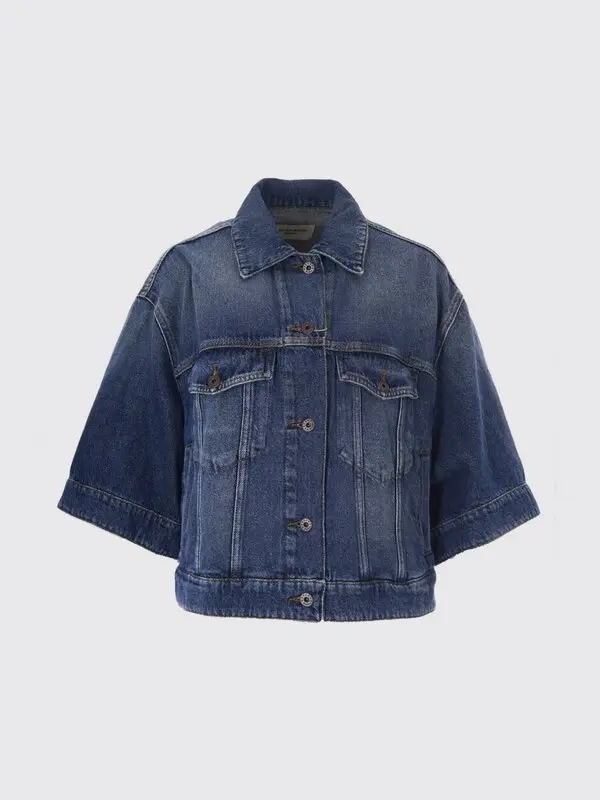 Max Mara Quilted Jacket With Hood - Blue