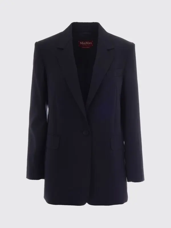 Max Mara Single-breasted Blazer - Blue