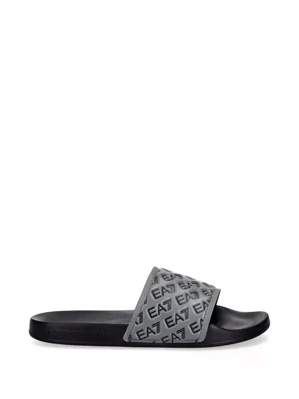 EA7 Embossed Logo Slides