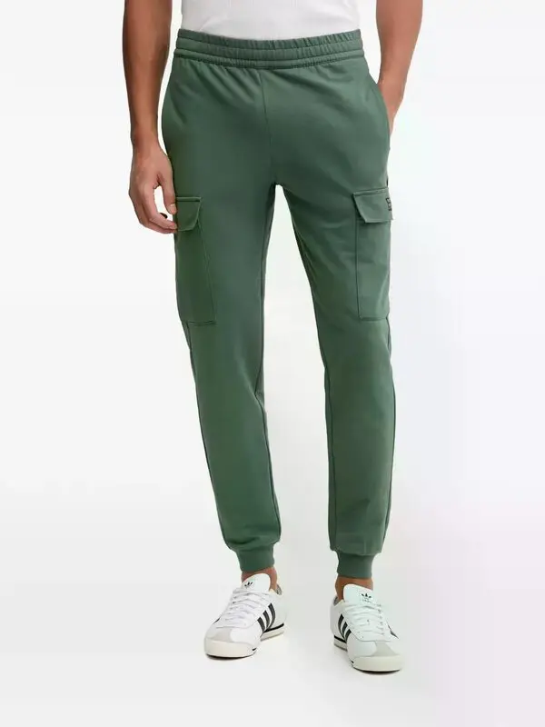 EA7 Logo-print Cargo Pants - Green