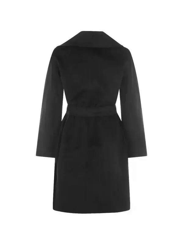 Max Mara Belted Shawl-lapel Coat