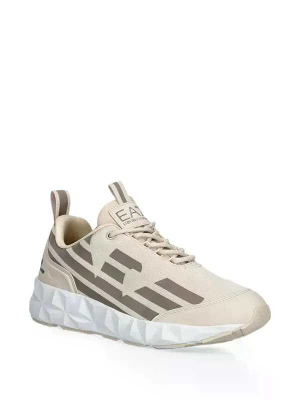 EA7 Logo-print Panelled Sneakers