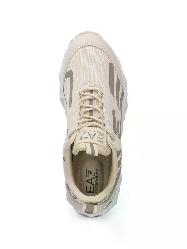 EA7 Logo-print Panelled Sneakers