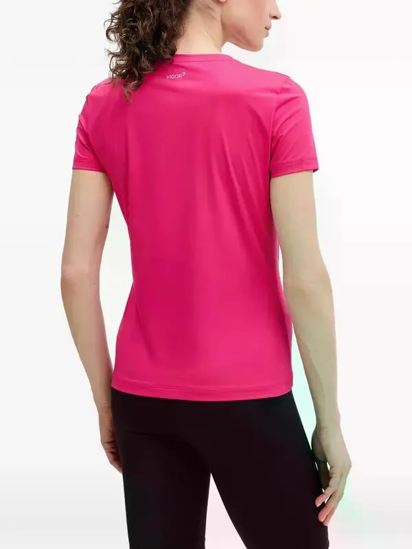 EA7 Logo Print Short Sleeve T-shirt