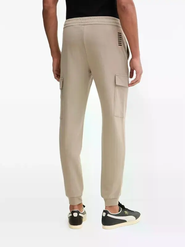 EA7 Logo-print Cargo Pants