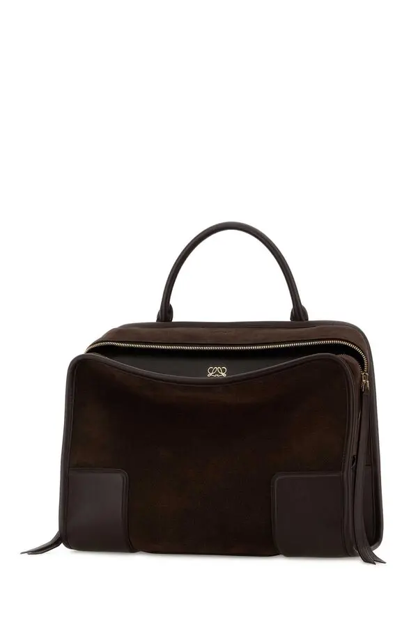 Loewe Suede Amazona Shopping Bag