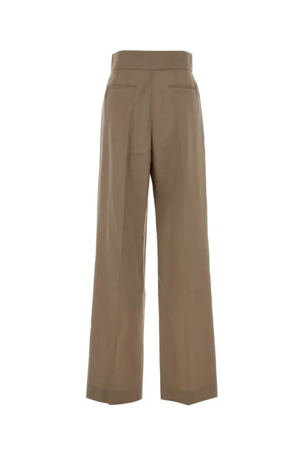 Valentino Garavani Cappuccino British Mohair Trousers