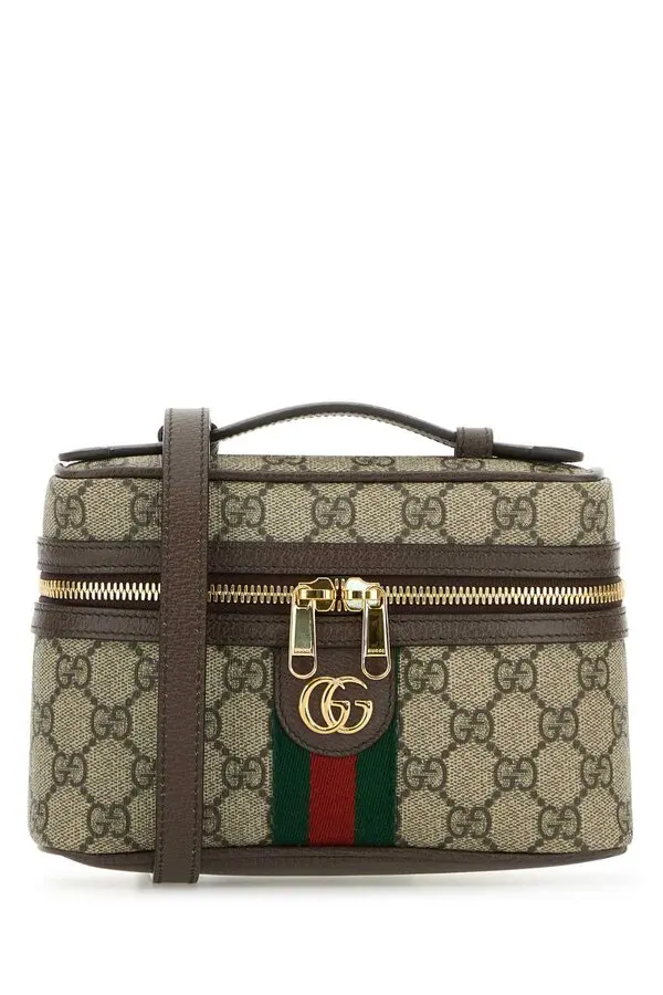 Gucci Gg Supreme Fabric Mini Ophidia Handbag - Multicolor