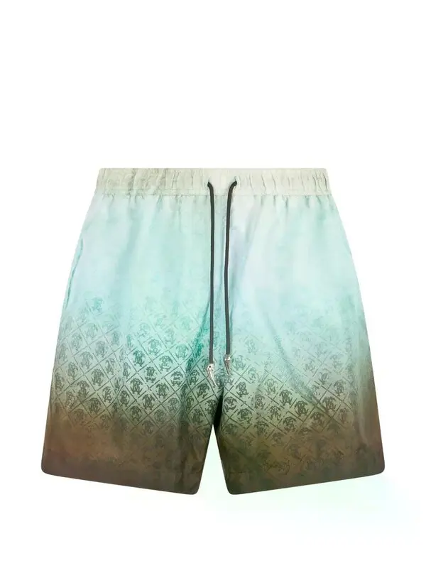 Roberto Cavalli Gradient Monogram Print Swim Shorts
