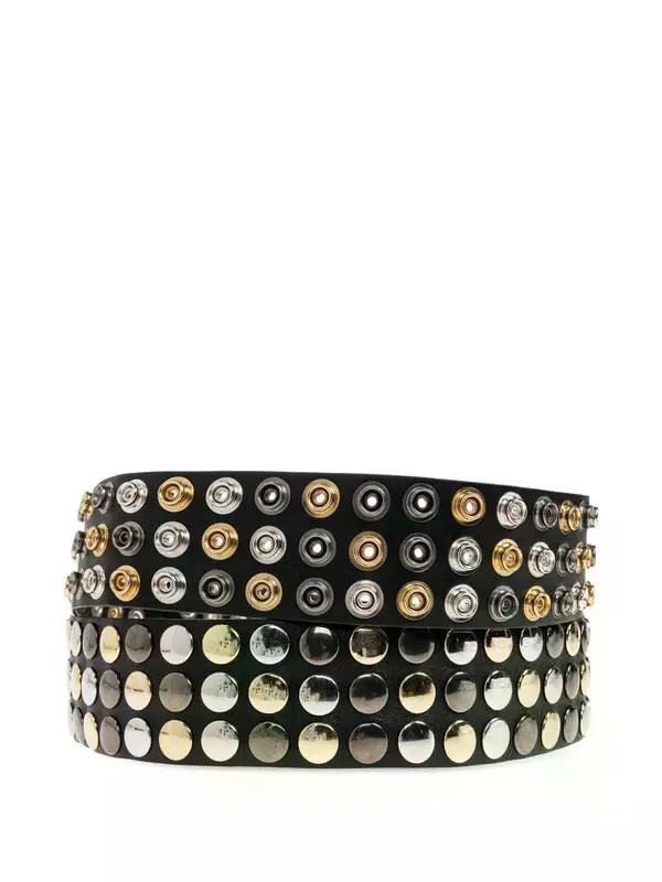 IRO PARIS Stud-embellished Leather Belt