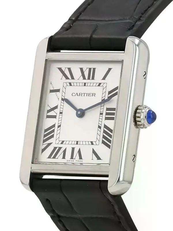 Cartier Tank Solo Rectangular Watch - White