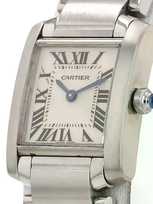 Cartier Tank Française Stainless Steel Watch
