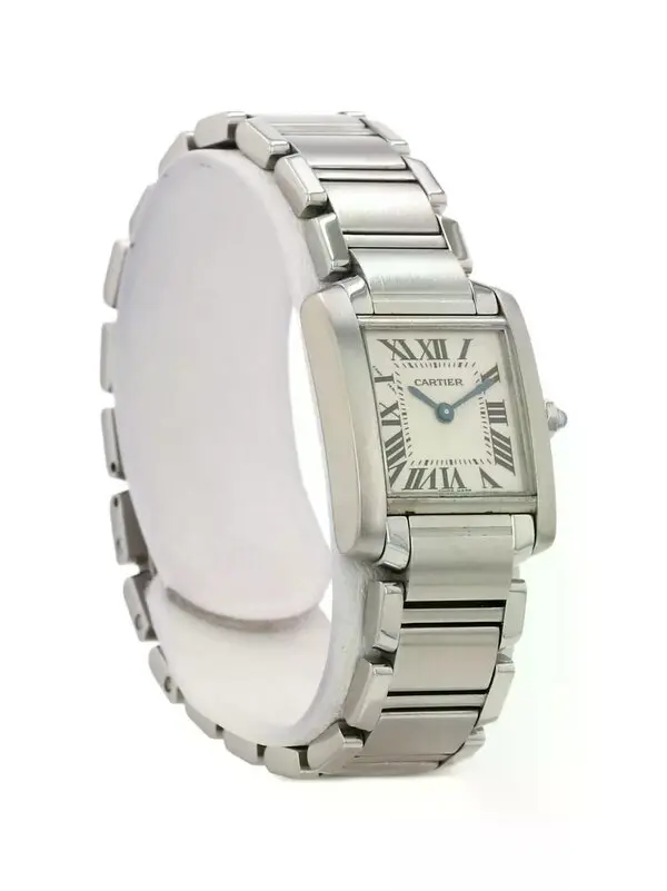 Cartier Tank Française Stainless Steel Watch