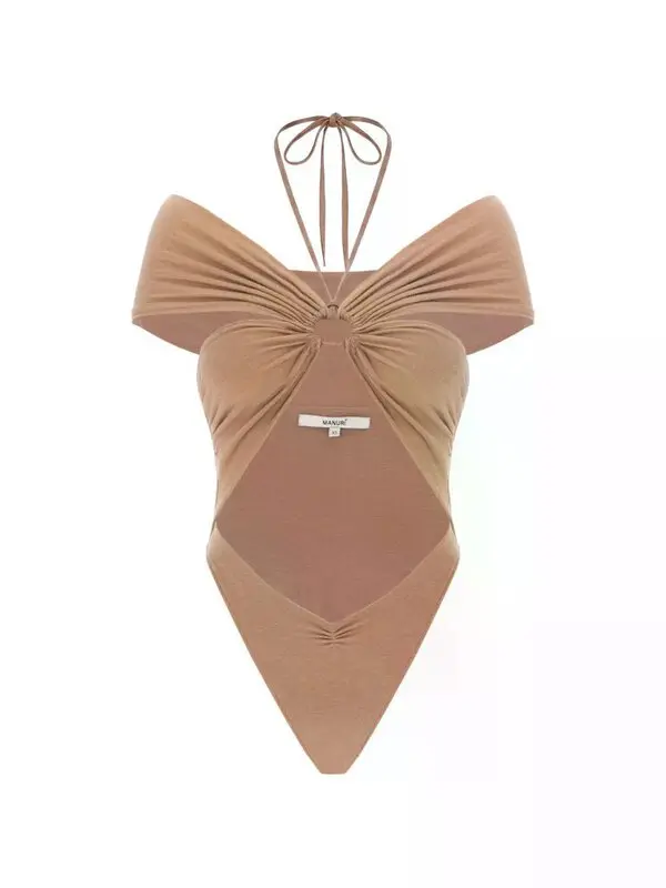 MANURI Eleni Cut-out Bodysuit