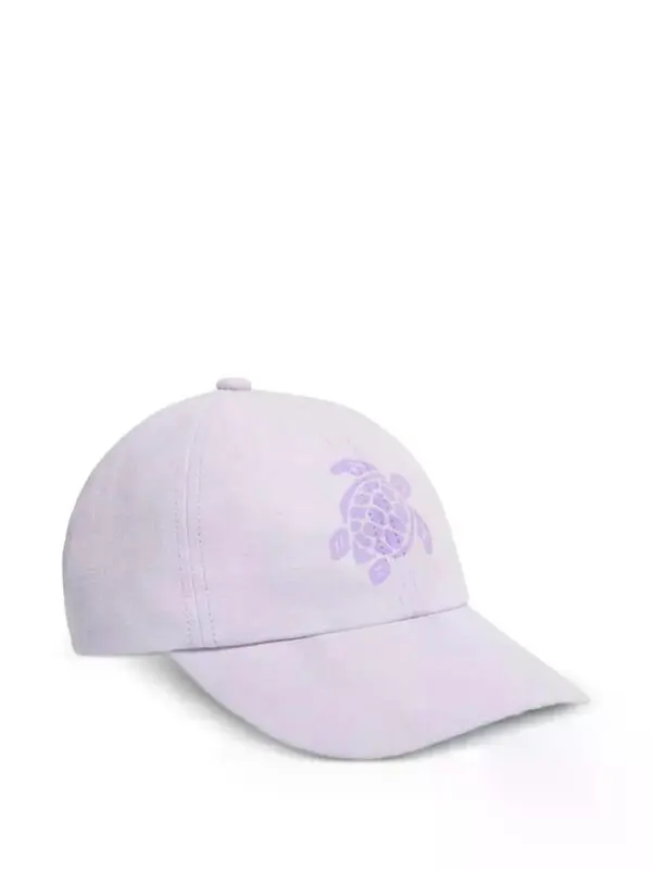 Vilebrequin Logo-print Linen Baseball Cap