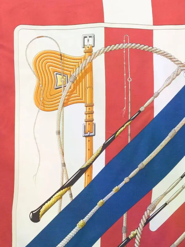 Hermès 1979 Clic Clac Silk Scarf
