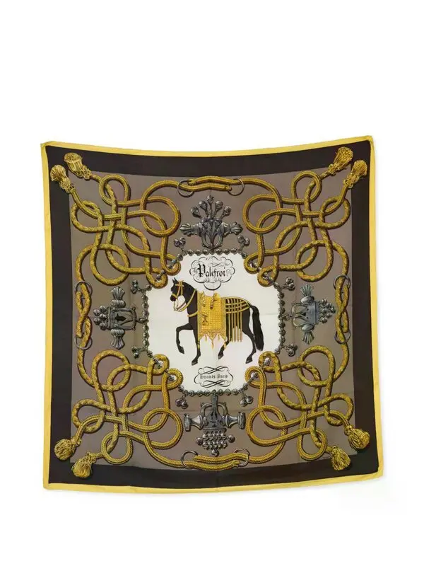 Hermès 1966 Palefroi Silk Scarf