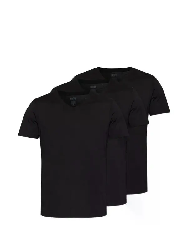 DIESEL® Michael-d-core V-neck T-shirt - Black