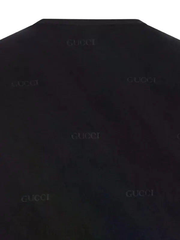 Gucci Wool Silk Jacquard T-shirt