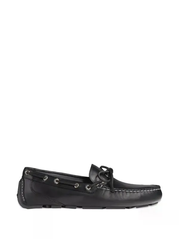 Sperry Leather Boat Shoes - Black