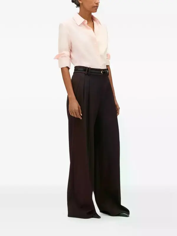 Another Tomorrow Darted Waist Shirt
