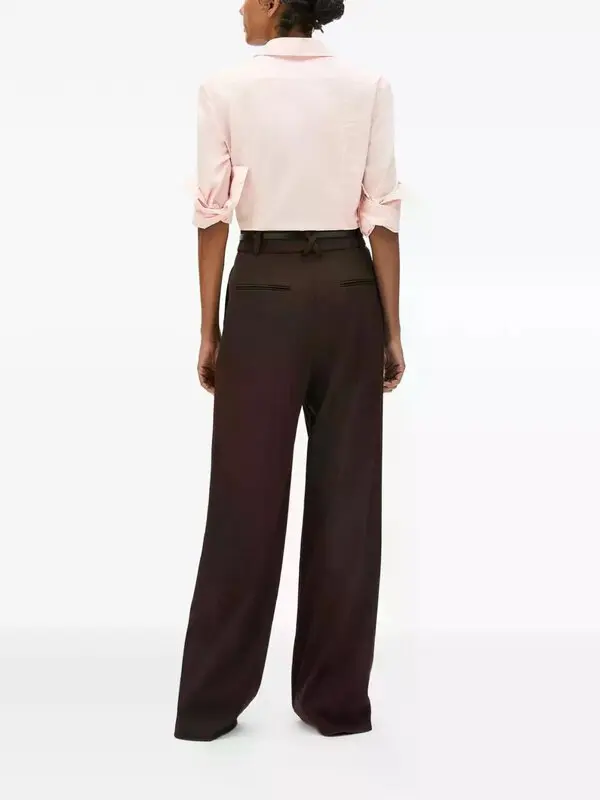 Another Tomorrow Darted Waist Shirt