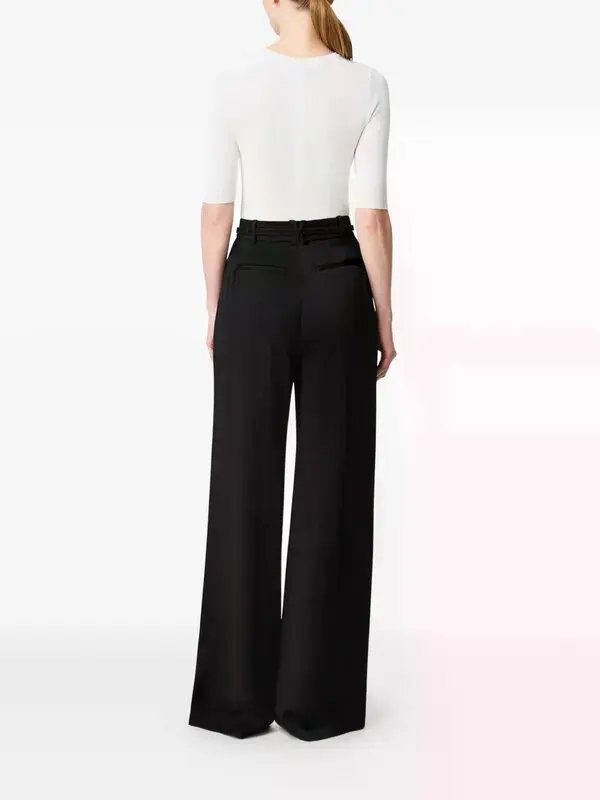 Another Tomorrow Pleated Trousers